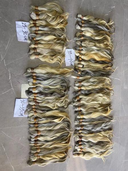 Quality Best quality raw single donor bulk hair extension 100% human hair European hair for sale