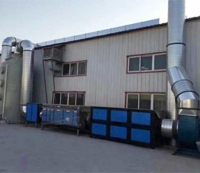 China UV photooxygen catalytic exhaust gas purifier for sale