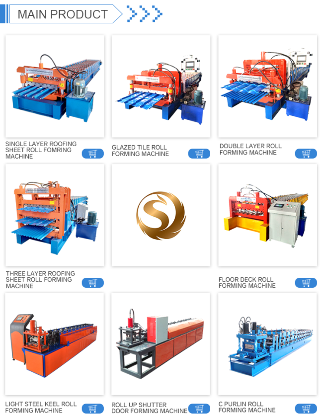 shutter door corrugated steel panel roll forming machine