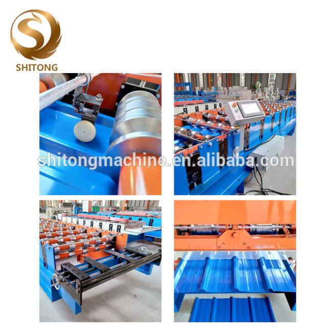 color metal sheet roof making roll forming machine make in china