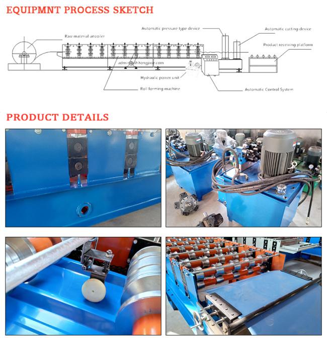 equipment for the production of ibr metal roof profile sheet manufacturing