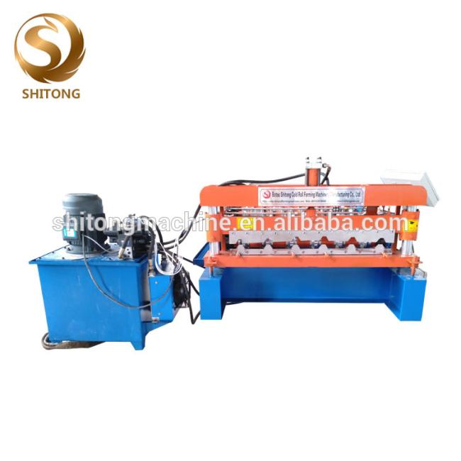 sheet metal roll forming machine manufacture for the production of metal