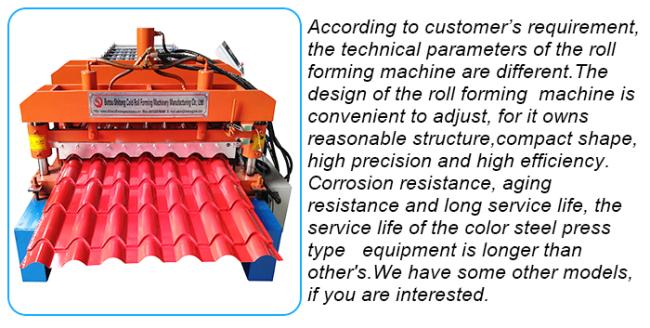 aluminium roofing sheet  roof glazed tile roll forming machine