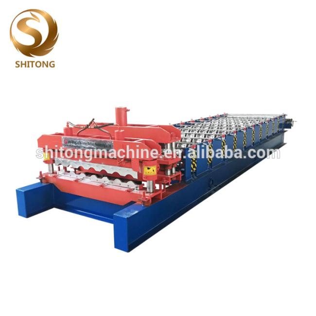 aluminium roofing sheet  roof glazed tile roll forming machine