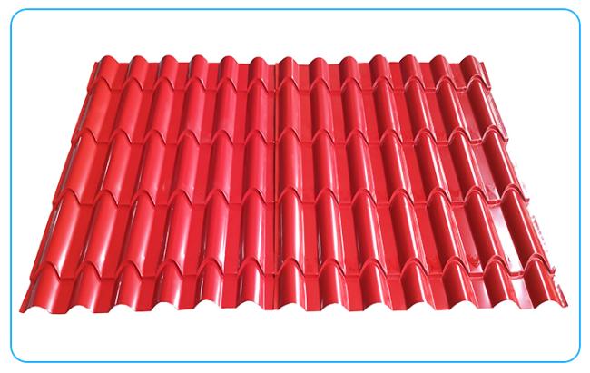 aluminium roofing sheet  roof glazed tile roll forming machine