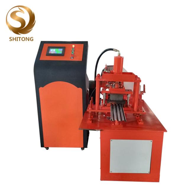 high quality low price rolling shutter strip door roll forming making machine