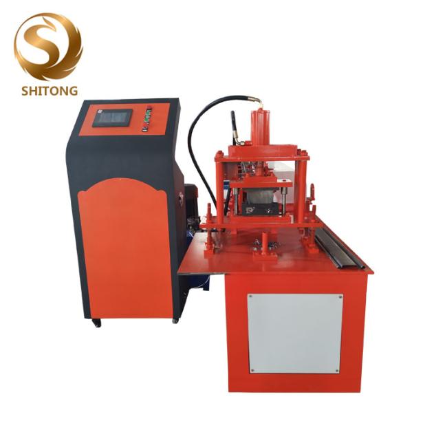 full automatic competitive price roller shutter door end slat roll forming machine