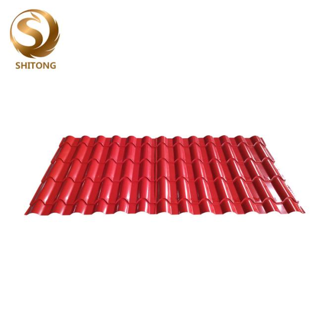 Easy installation glazed roof steel step tile sheet cold roll forming machine 