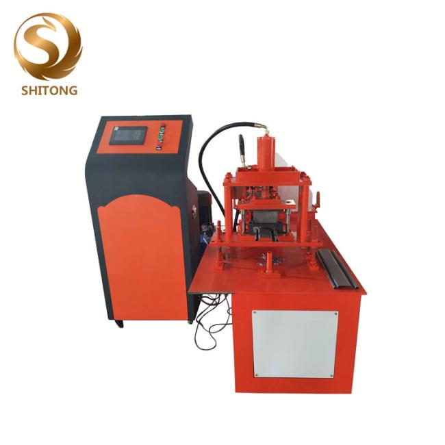 aluminium shutter door section steel roll forming machine shutter slat