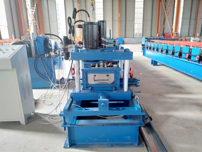 C purlin colored steel sheet galvanized board cold roll forming making machine production line