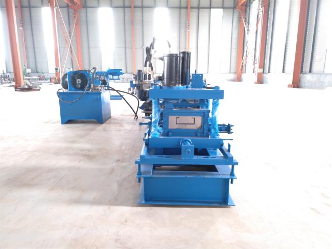 C purlin colored steel sheet galvanized board cold roll forming making machine production line