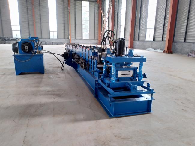 C purlin colored steel sheet galvanized board cold roll forming making machine production line