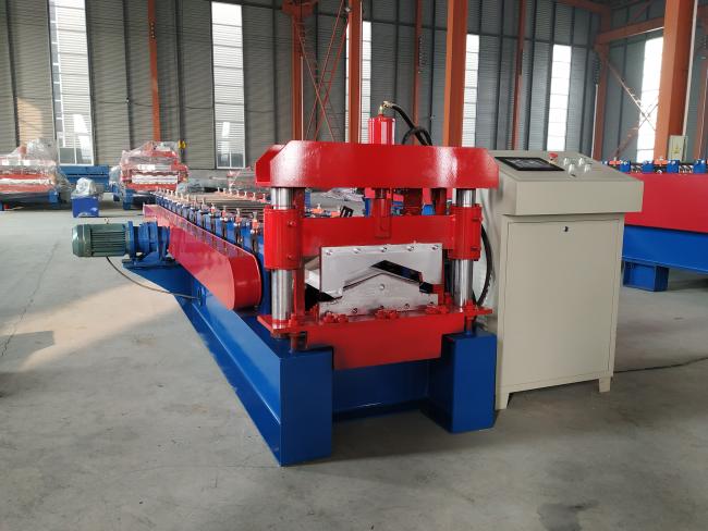 ridge cap colored steel plate galvanized sheet roll forming machine