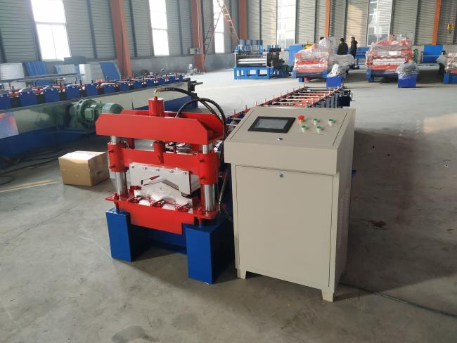ridge cap colored steel plate galvanized sheet roll forming machine