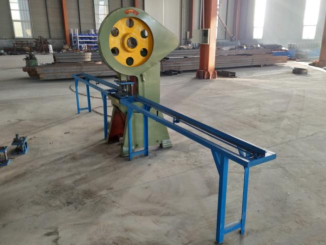 automatic aluminium steel sheet high precision roll punching logo machine