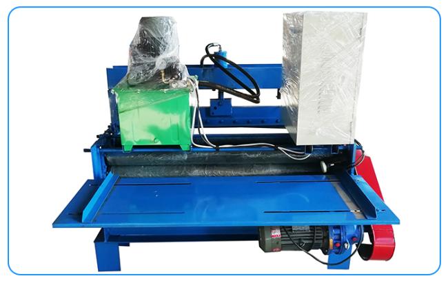 automatic hydraulic steel sheet plate cutting and leveling machine