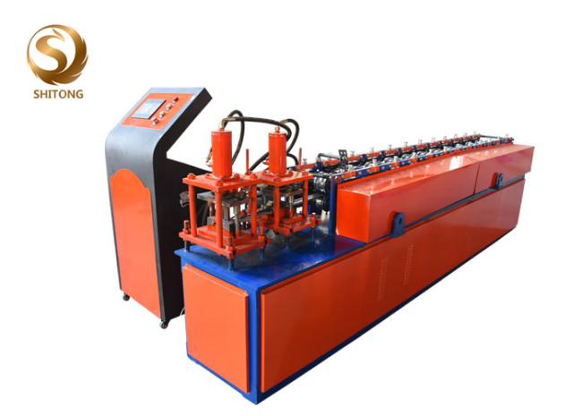 M section purline steel profile cold roll forming machine for lip channel