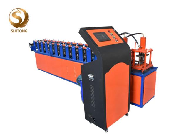 M section purline steel profile cold roll forming machine for lip channel