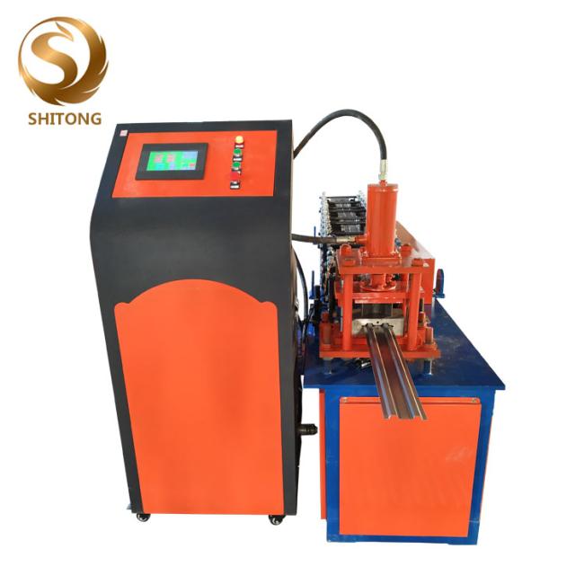 steel channel metal fence post roll forming machine for protecting