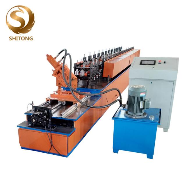 none-stop Omega furring U profile light keel roll forming machine