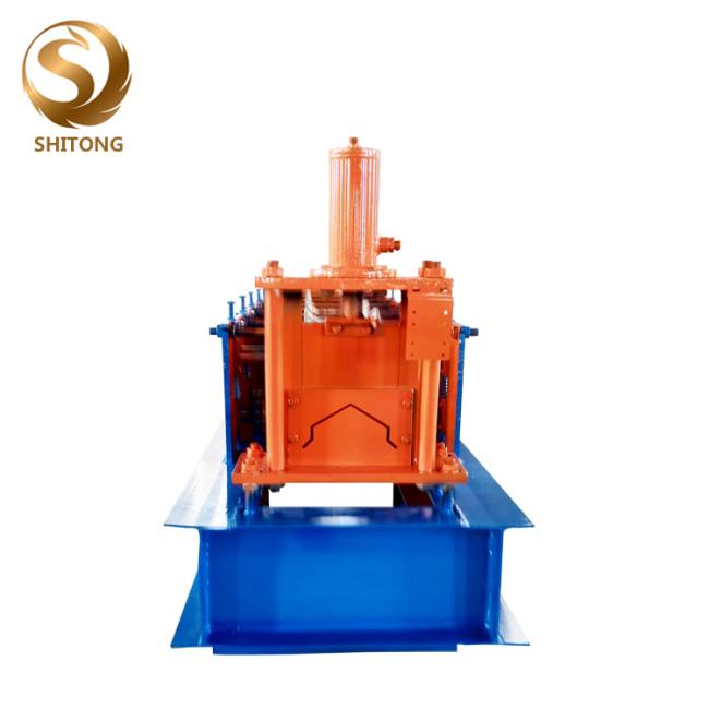 Ridge tile panel sheet roll forming machine for ridge cap forming 3
