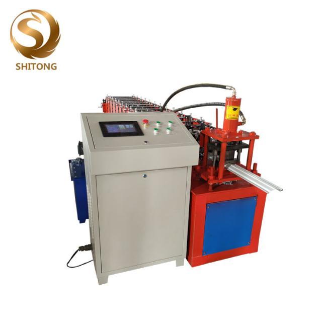 ce certificate embossing shutter steel roll forming machine