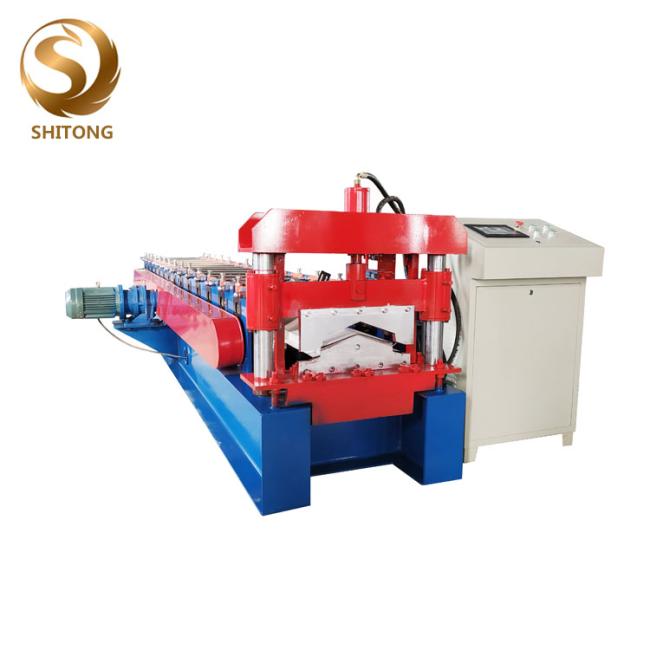 New type ridge cap plate roof tile making roll forming machine china manufacturer 2