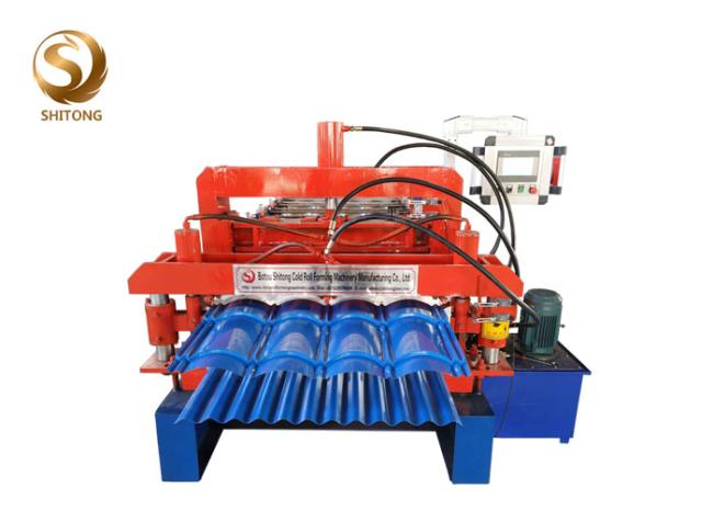 Double layer roll forming machine for roofing and wall sheet on sale in China 1