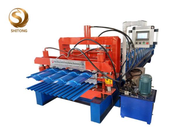 Double layer roll forming machine for roofing and wall sheet on sale in China 2