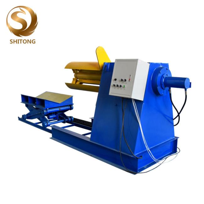 5 ton hydraulic decoiler for sale in stock