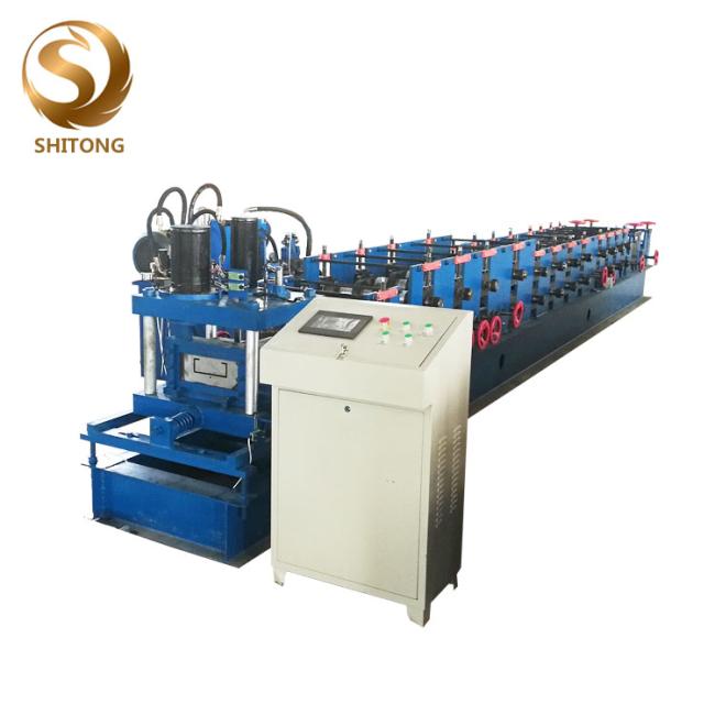 Width 80-300mm adjustable C purlin roll froming machine from Chinese factory 1
