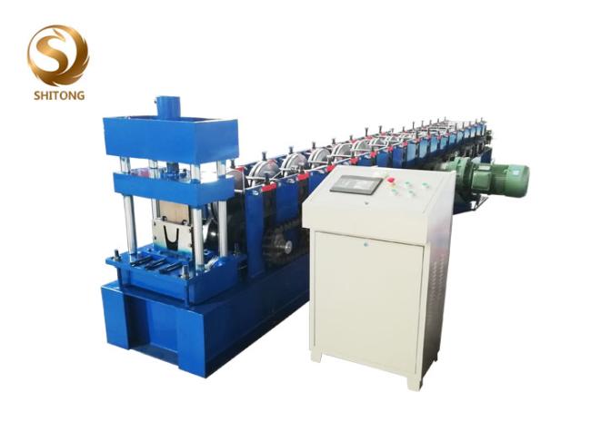 Multiple size C section metal steel purlin cold roll forming machine 2