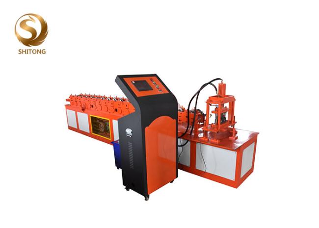 Competitive price end slat rolling shutter door roll forming making machine 3