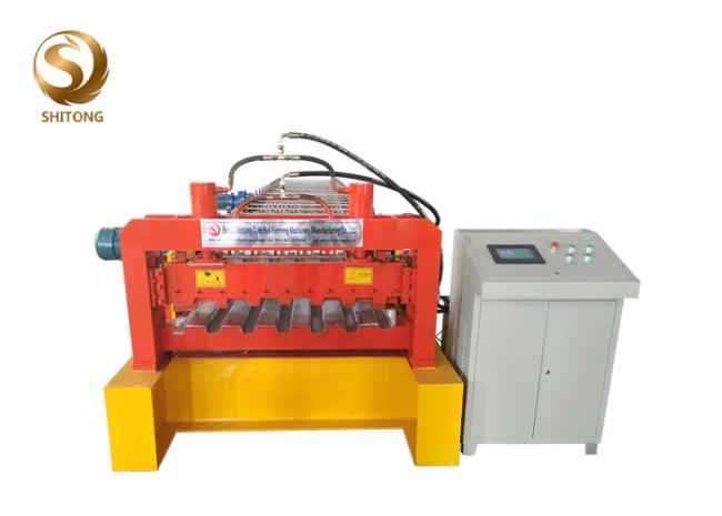 Metal floor decking sheet roll forming machine from botou shitong machinery 3