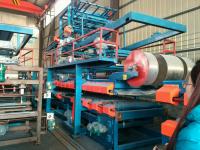 China Sandwich Roll Forming Machine for Insulated Panels - 8-10m/min Speed, 950-1200mm Width Range for sale