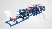 China Sandwich Roll Forming Machine for Insulated Panels - 8-10m/min Speed, 950-1200mm Width Range for sale