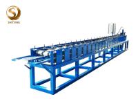 China Shelf Construction Frame with Stamping Hole Roll Forming Machine Line - 350mm Width, 20-Step Forming, 5.5kW Motor for sale