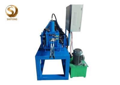 China Shelf Constructure Frame With Stamping Hole Roll Forming Machine Line for sale