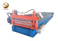 China Double Layer Roll Forming Machine for Color Steel Sheet - 1200mm Width, 0.3-0.8mm Thickness, 16-Step Forming for sale