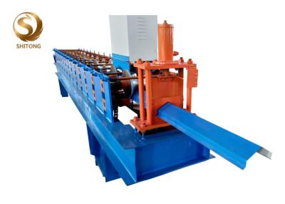 Китай Color Coated Steel Roofing Ridge Cap Roll Forming Making Machine продается