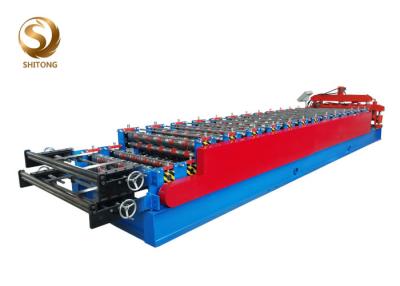 Китай Good Quality Double Layer Roof Panel Sheet Roll Forming Machine For Construction Roof Use продается