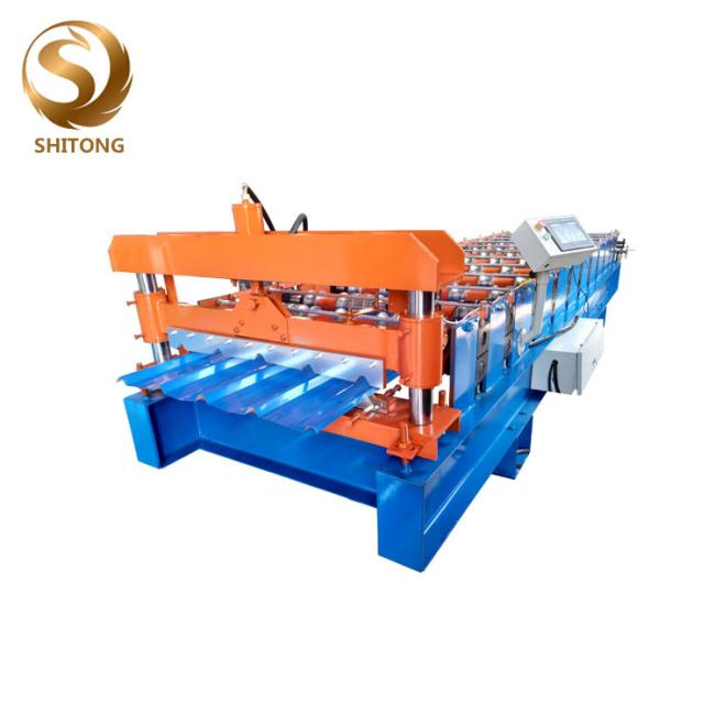 high quality 840 type aluminium roof panel sheet cold roll forming machine