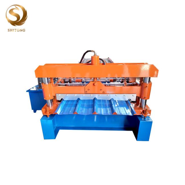 high quality 840 type aluminium roof panel sheet cold roll forming machine
