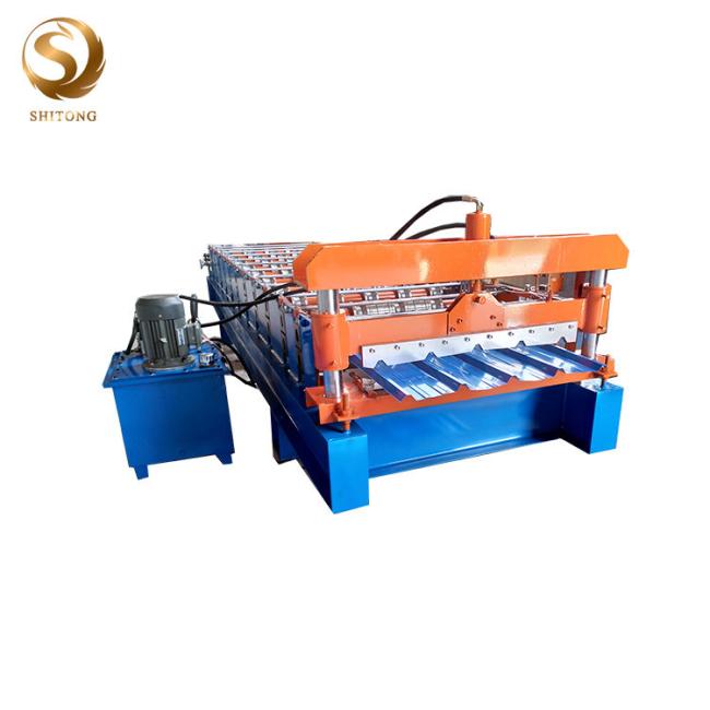 high quality 840 type aluminium roof panel sheet cold roll forming machine