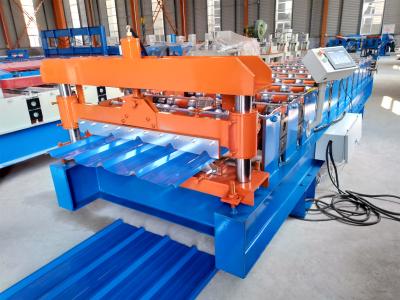 Китай 840 aluminium color steel roof panel cold roll forming machine продается