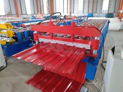 China rollo de aluminio de la placa de techumbre del nuevo diseño 1000 que forma el equipo en venta