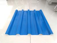 China 686 profile aluminium trapezoidal roof sheet panel making machine for sale