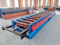China 686 profile aluminium trapezoidal roof sheet panel making machine for sale