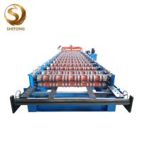 China 1000 type galvanized steel roofing sheet cold roll forming machine for sale