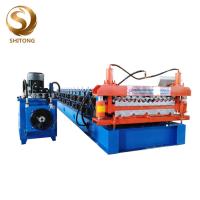 China double layer roofing sheet  roll forming making machine with price for sale